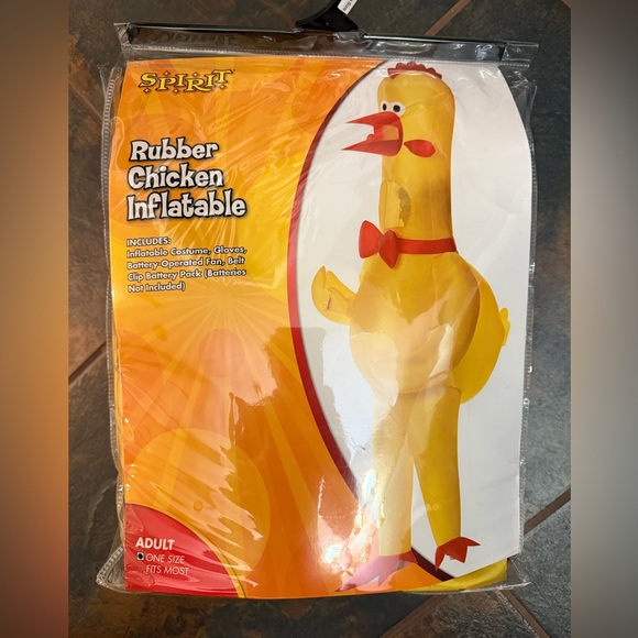 Spirit | Party Supplies | Spirit Yellow Rubber Chicken Inflatable ...